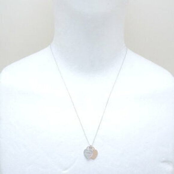 Tiffany & Co. | Bags | Tiffany Return To Tiffany Double Heart Necklace ...